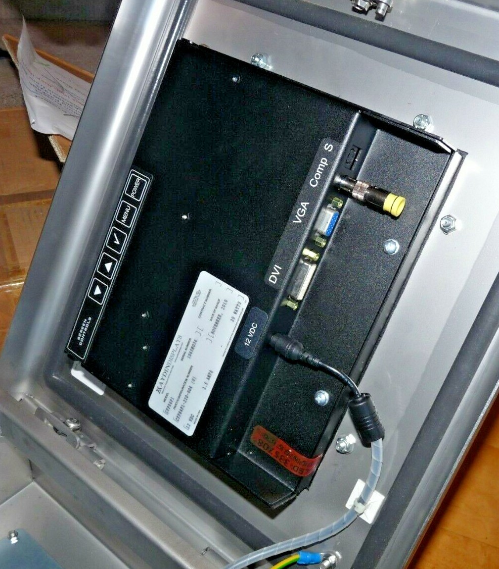 Hoffman CCC60S354016 HMI Enclosure Type 4X SST w/ Aydin CFP84P1 ...