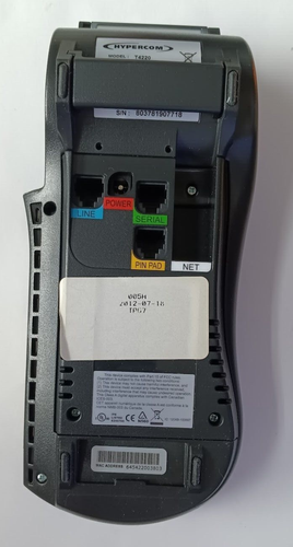 Credit Card Processing Terminal Machine Hypercom Optimum T4220 [No AC ...