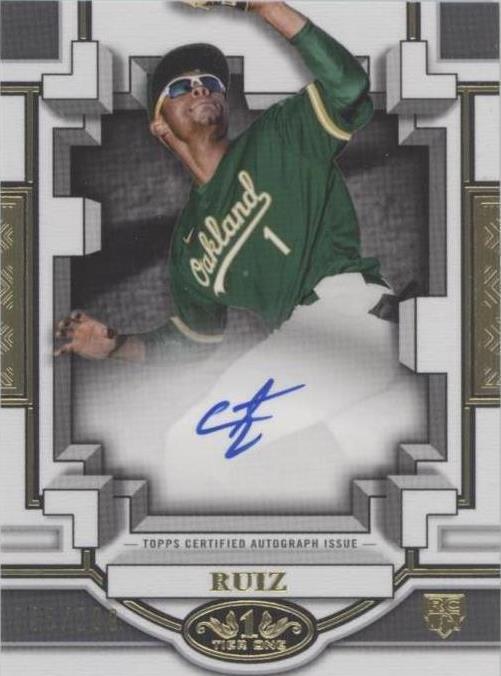 2023 Topps Tier One - Breakout Autographs Esteury Ruiz #BOA-ED2 /299 ...