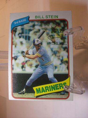 1980 Topps Baseball Card #226 - Bill Stein - Seattle Mariners (95084 ...