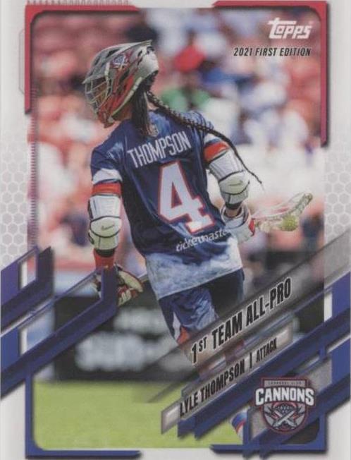 2021 Topps Premier Lacrosse League First Edition - 1st Team All-Pro ...
