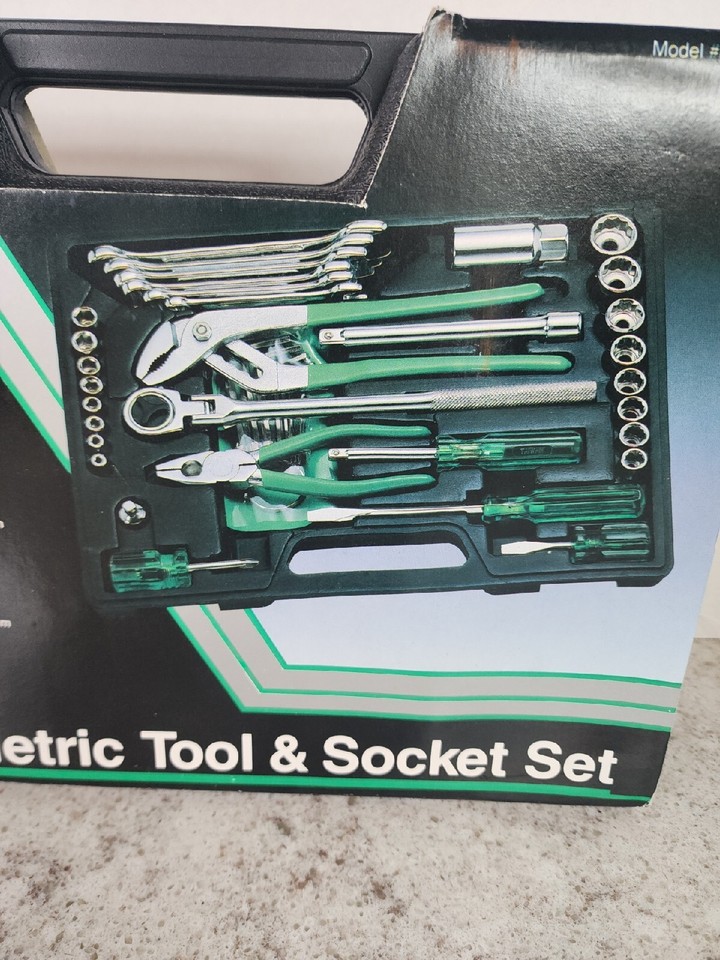 Alltrade 40 Piece Metric Tool And Socket Set New Vintage | eBay