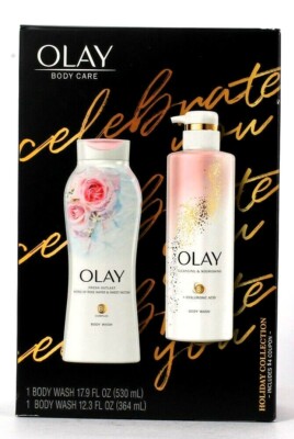 Olay Body Care Holiday Collection Fresh Outlast & Hyaluronic Acid Body ...