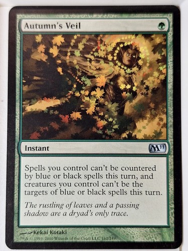 Autumn's Veil - Magic 2011 Core Set M11 - Magic the Gathering MTG Nice ...