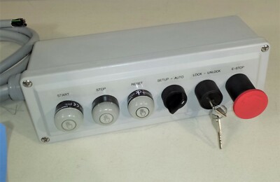 Robotic Start Stop Control Station Pendant w/ Banner EZ-Touch LED ...
