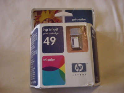 Genuine HP HEWLETT PACKARD 49 TRI COLOR INK CARTRIDGE | eBay