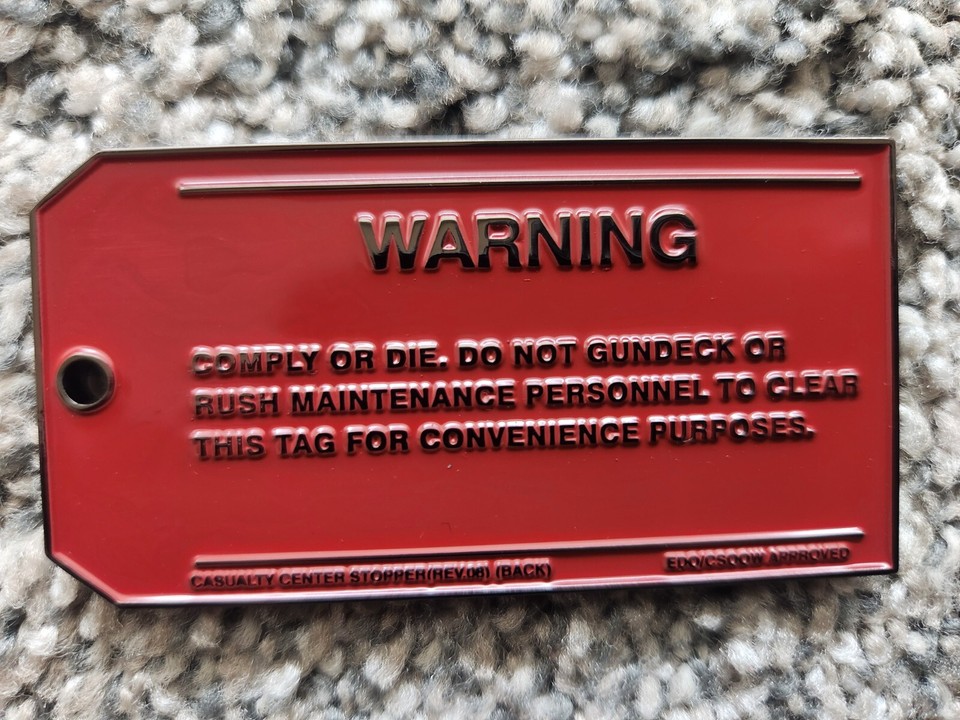 U.S. Navy "Danger Tag" challenge coin | eBay