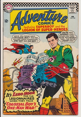 Adventure Comics #341 DC 1966 Triplicate Girl to Duo Damsel, Superboy ...