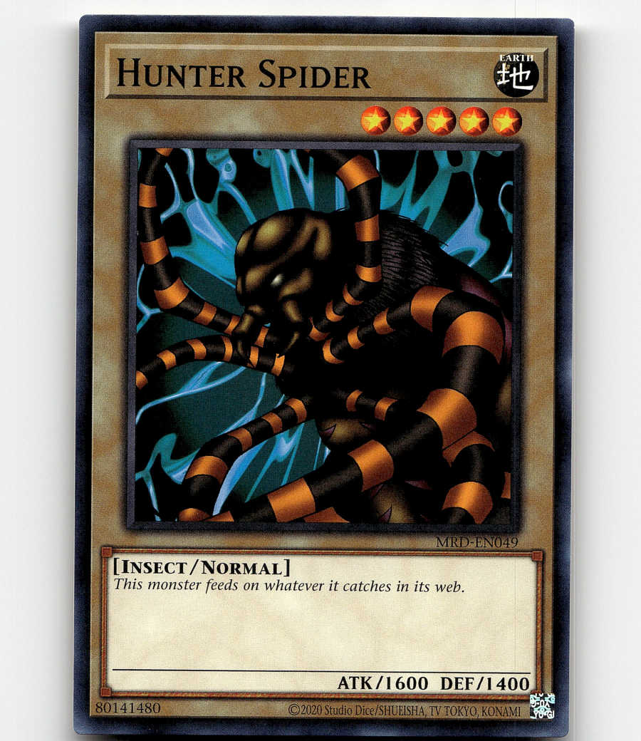 Yugioh - Hunter Spider - Metal Raiders 25th Anniv. | eBay