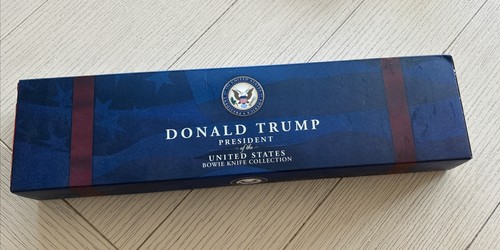 American Mint Donald J. Trump Bowie Knife Collection Economy 24k ...