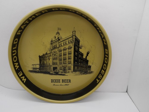 Vintage Dixie Beer Tray Early Brewery Image New Orleans La 13 ...