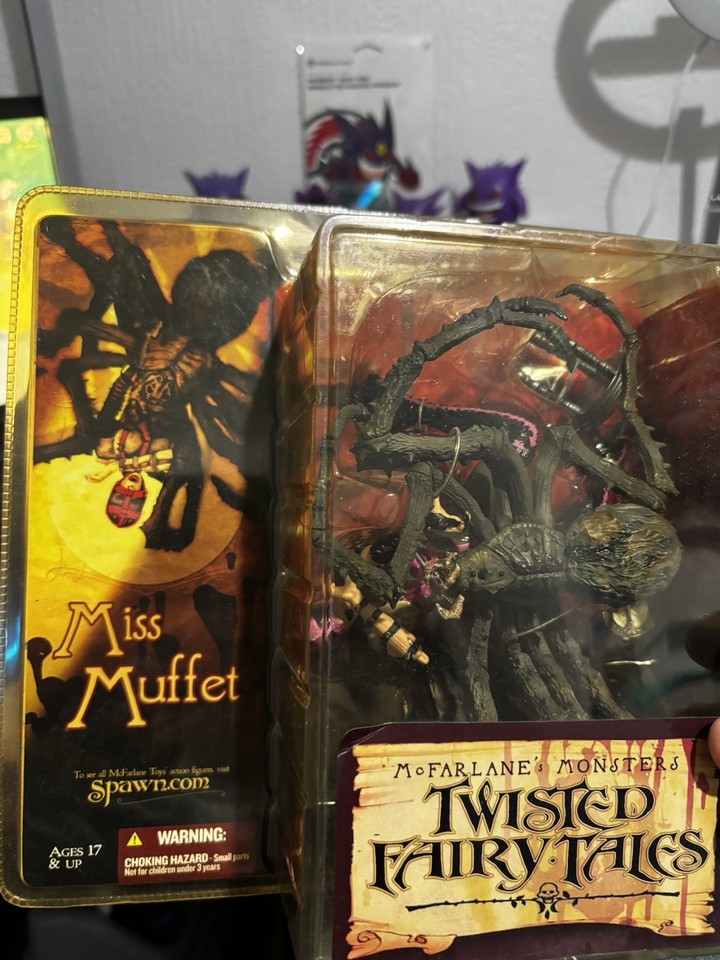 McFarlane Toys Monster's Twisted Fairy Tales - Miss Muffet Action ...
