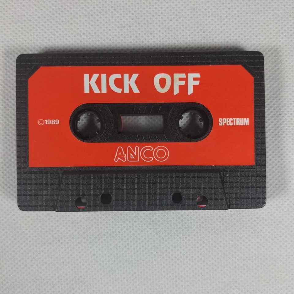Kick Off ZX Spectrum 48K 128K Video Game Cassette Tested & Working ...