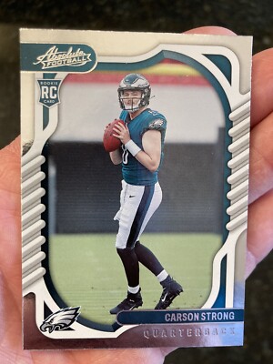 2022 Panini Absolute Football CARSON STRONG #111 RC Rookie Card Base | eBay