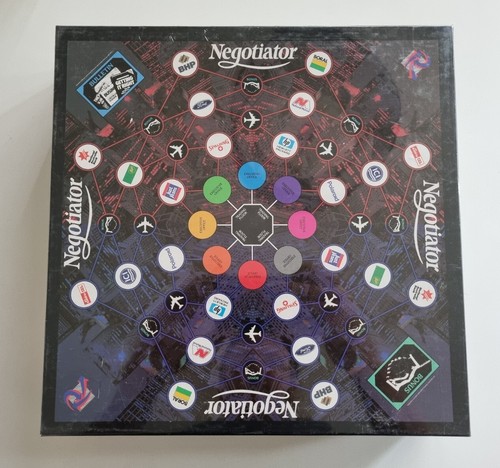 Negotiator 1990 R&R Strategy gaming board game brand new | eBay Australia