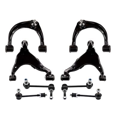 8 Pc Upper Lower Control Arms Front & Rear Sway Bar for GX470 4Runner ...