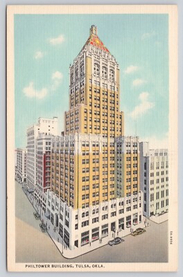 Postcard Tulsa, Oklahoma ,Philtower Building A2200 | eBay