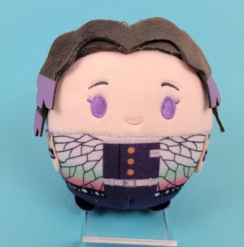 Demon Slayer Round Shinobu Plush 4" Kimetsu No Yaiba Mascot Sega ...