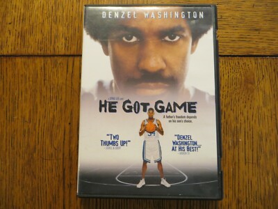 He Got Game - Denzel Washington, Milla Jovovich - 1998 Touchstone DVD ...