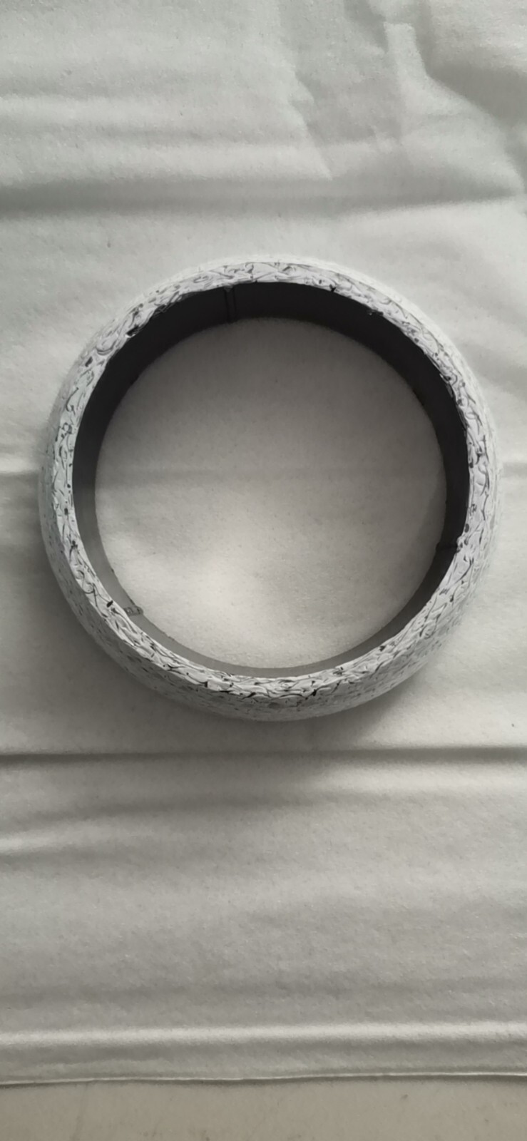 Car 2.25" Inner Dia Graphite Exhaust Muffler Flange Donut Style Gasket ...