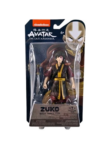 New Avatar The Last Airbender Zuko Book Three: Fire 5" Action Figure ...