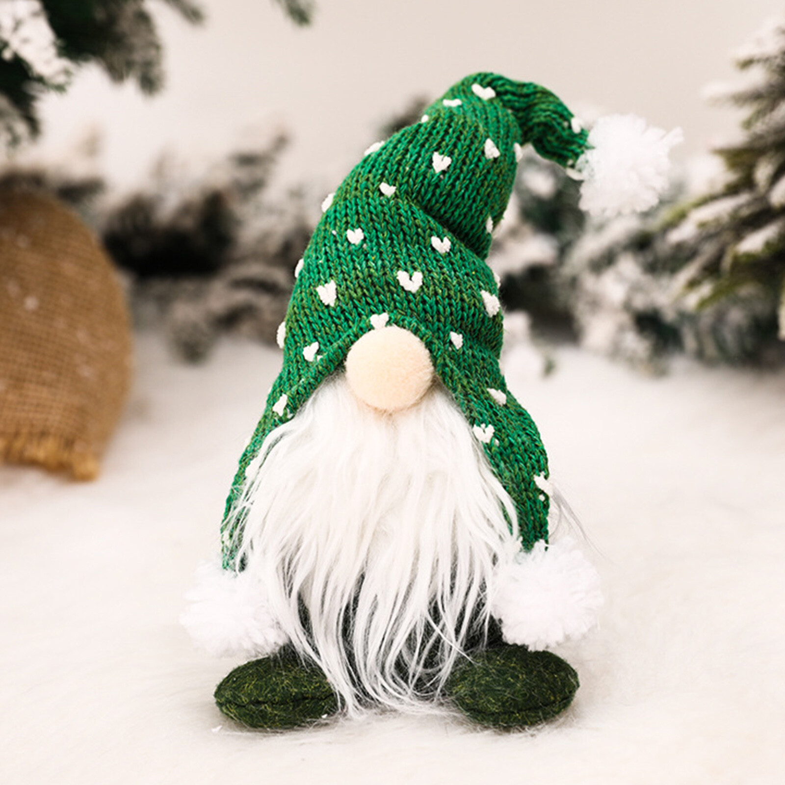 30cm Handmade Gnome Doll Soft Cute Christmas Dwarf Dolls for Home ...