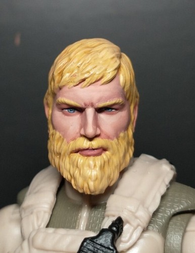 HEAD ONLY Valaverse Action Force 1:12 Custom head Gijoe Classified Head ...