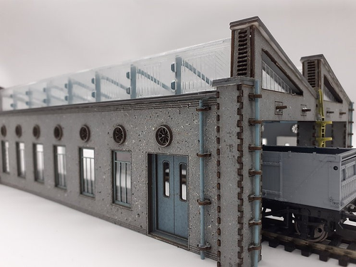 00 Gauge 50's/60's 2 Lane Engine Shed | eBay UK