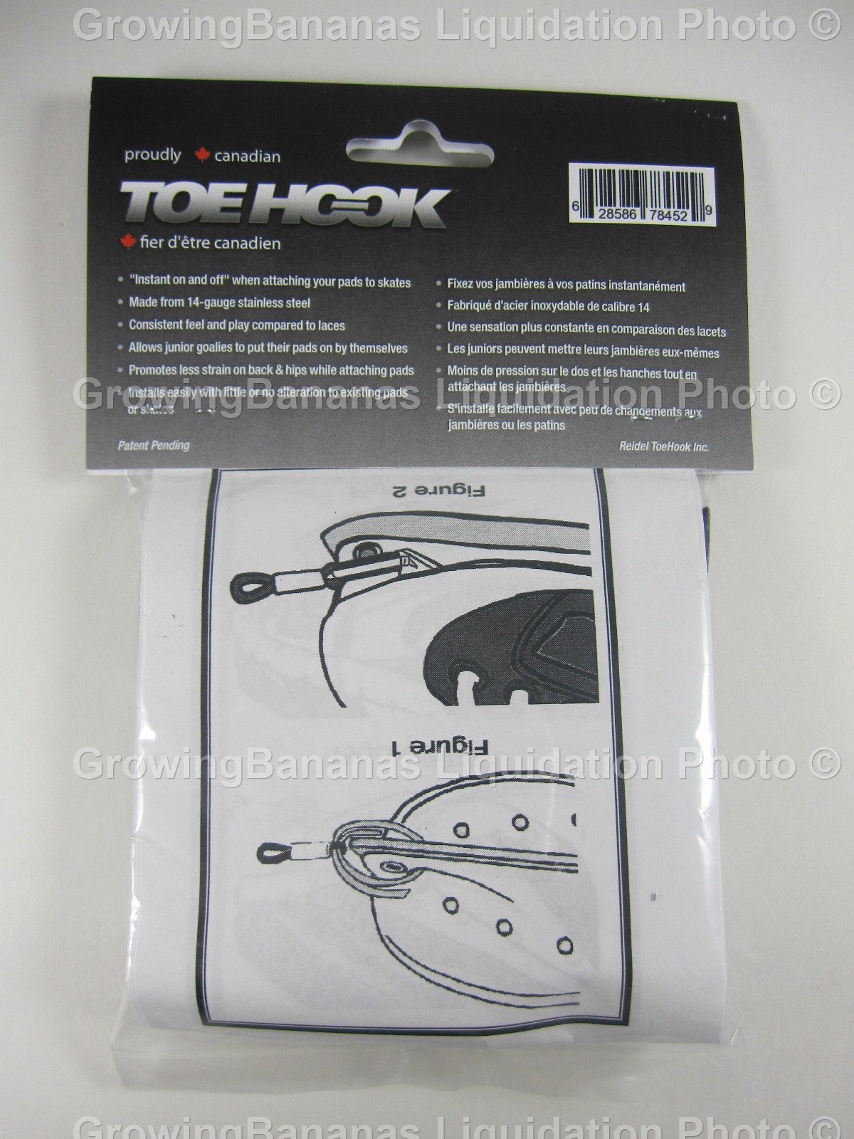 Hockey Goalie Pads Toe Hook! Revolutionary Goal Pad Hook Complete ...