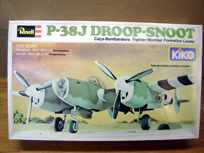 The REVELL KIKO P-38J Droop-Snoot - Revell H-262 | eBay