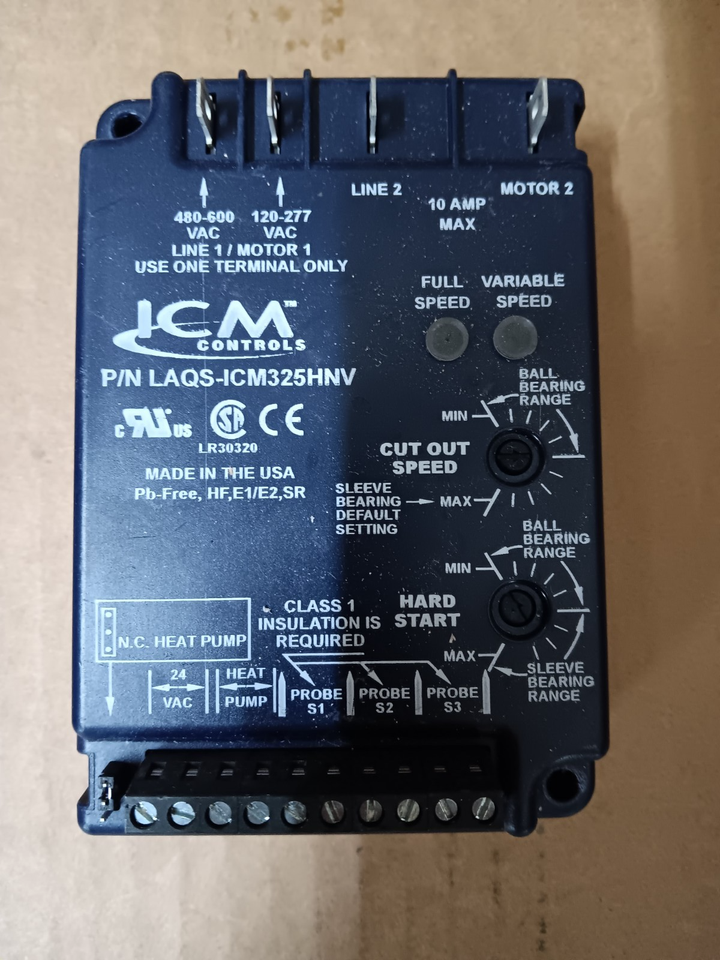 ICM LAQS-ICM325HNV High Voltage Pressure Control | eBay