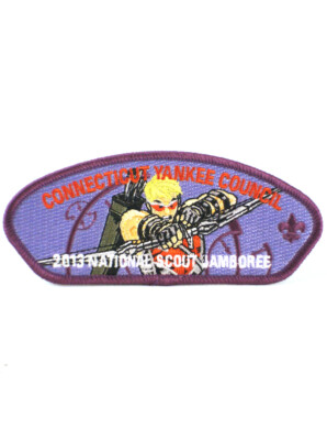 2013 National Scout Jamboree Connecticut Yankee Council Hawkeye Patch ...