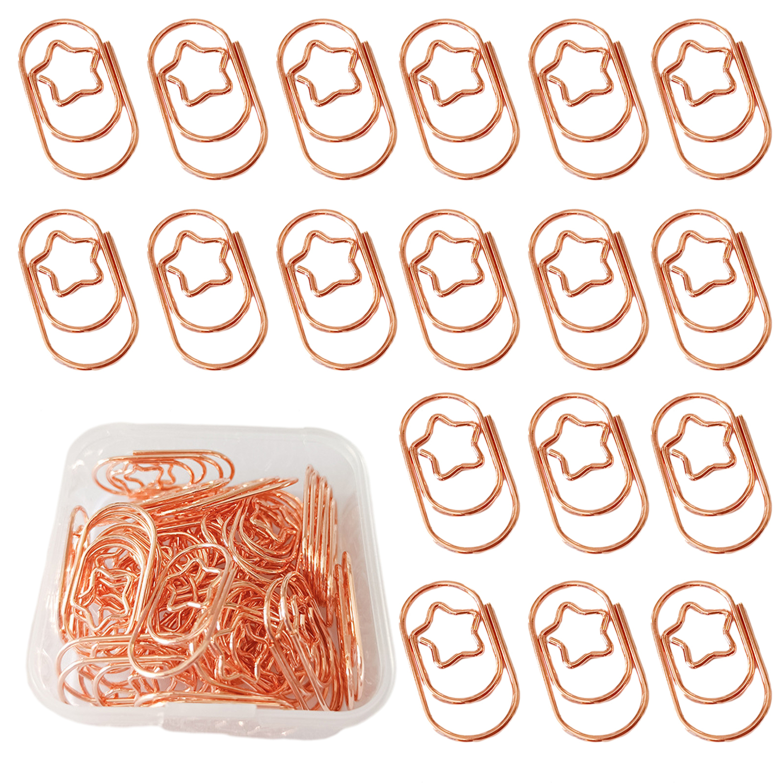 150pcs Home Office Picture Mini Metal Steel Wire Paper Clip School For ...