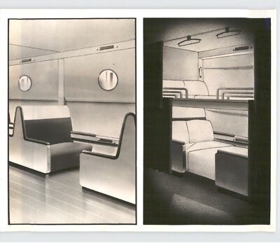 Design Drawing Luxury Interior SHIP 'Milwaukee Clipper' VINTAGE 1941 ...