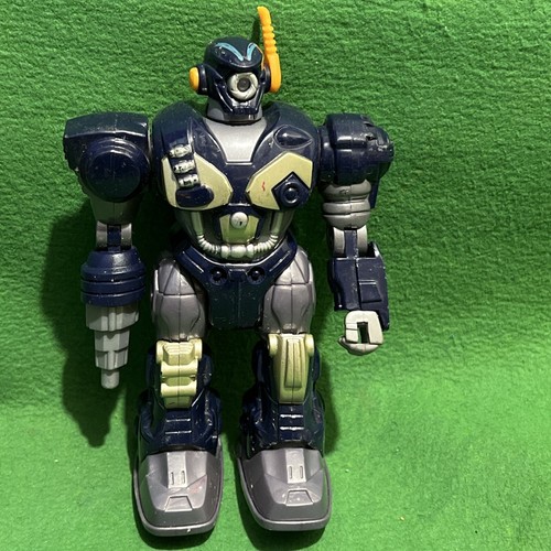 Happy Kid Toy - MARS Robots - Motorized Attack Robo Squad - Blue 7” | eBay