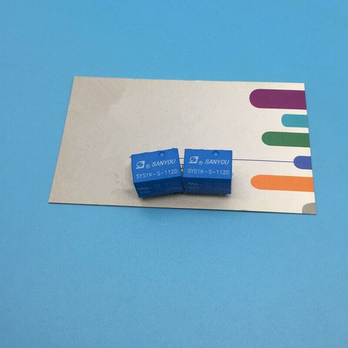 10Pcs New Sanyou Relay SYS1K-S-112D 12VDC 5 pin 3A Ultra Small Signal Relay | eBay