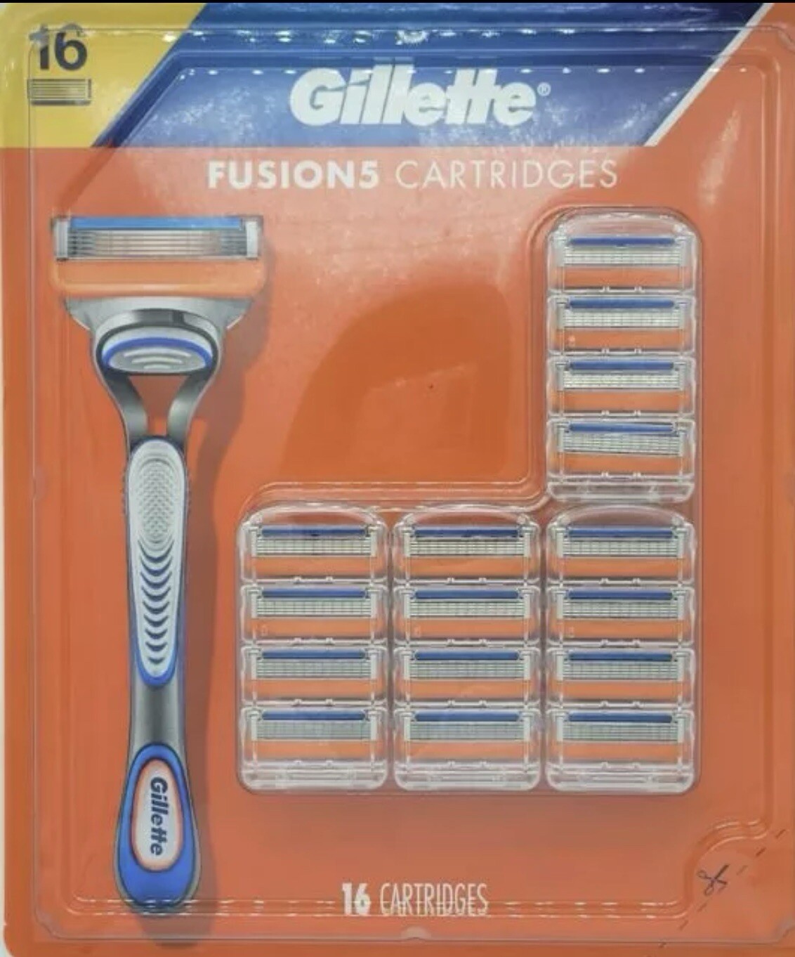 Gillette Fusion 5 Razor Blades Refill Cartridges for Men - 16 Count | eBay