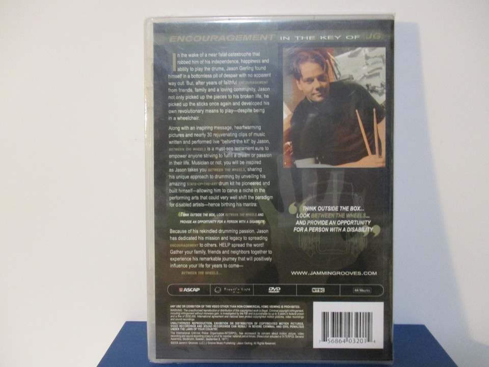 Jason Gerling - Between the Wheels - DVD - BRAND NEW SEALED - ED23-387 ...