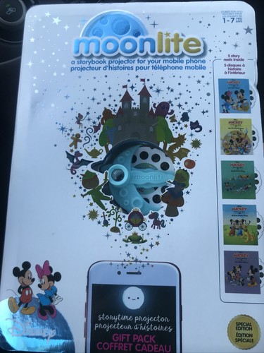 Moonlite “Special Edition” Disney Storybook Gift Pack Projector for Smartphones 778988173015| eBay