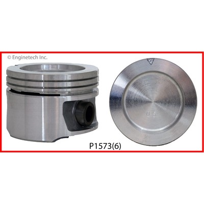 Enginetech Engine Piston Set P1573(6).50; 89.50mm Bore | eBay