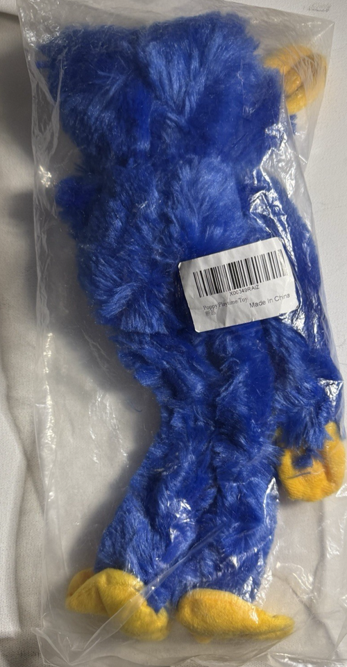 Poppy Playtime Blue Huggy Wuggy Plush Toy Stuffed Monster 14" | eBay