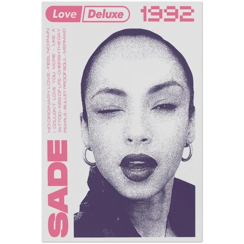 Sade Love Deluxe 1992 Poster | eBay