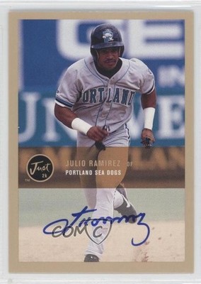 2000 Just Minors Auto Just Imagine Gold 1/1 Julio Ramirez #BA-23 Auto ...