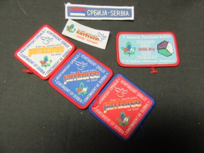 2007 World Jamboree Serbia Patches, 2006 Jamboree & Flag Patch KL1 | eBay