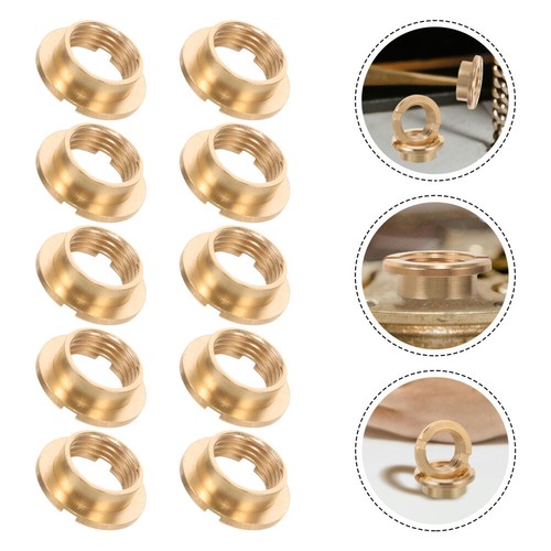 10 Pcs Quartz Clock Nut Movement Repair Mechanism Replacement Kit | eBay
