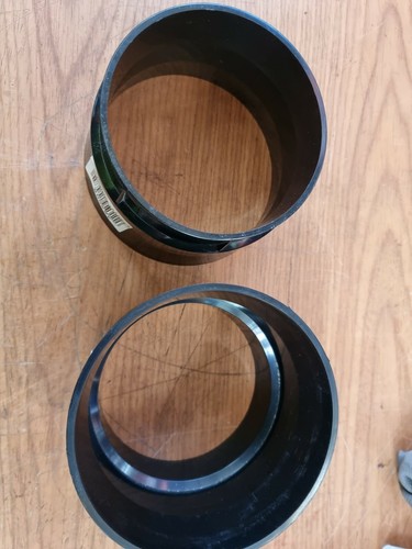 2 X Osma 4S300B 110mm Weathering Collar IN BLACK NEW & UNUSED | eBay