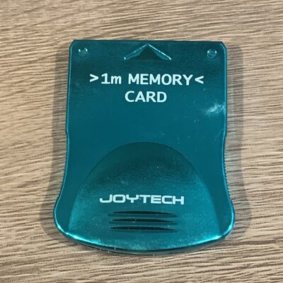 Joy-tech - 1m PS1 - Memory Card - Teal | eBay