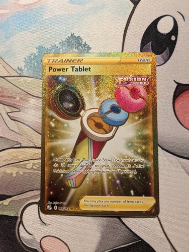 Pokémon TCG Power Tablet Fusion Strike 281/264 Holo Secret Rare | eBay