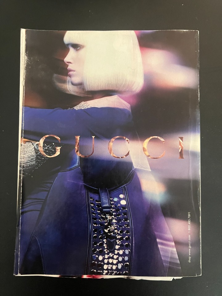 VANITY FAIR September 2005 Kate Moss Magazine Vintage Fashion Ads | eBay