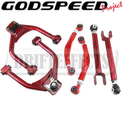 Godspeed Adjustable Front+Rear Camber+Trailing Arm Kit For Dodge ...